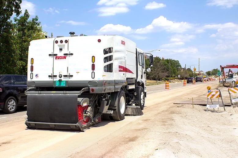 Road Wizard Mechanical Sweeper